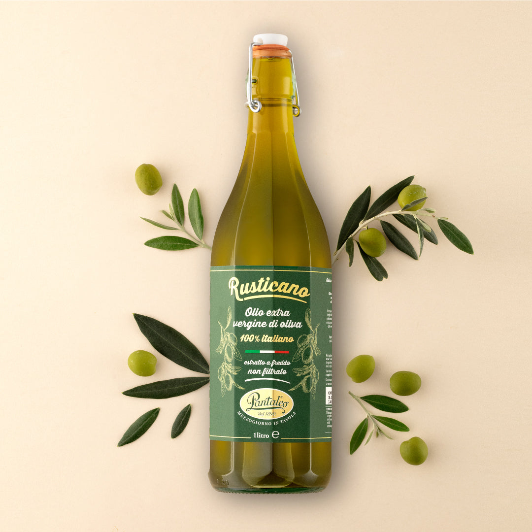 PANTALEO - Olio extra vergine di Oliva Rusticano 100% Italiano – Olio ...